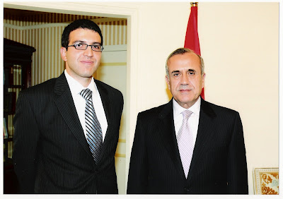 Ambassador John Akouri Newsblog: Lebanese Americans Welcome President ...